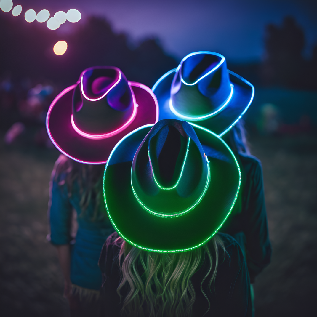 Rave Ranch | Light-Up Cowboy Hats & Western Themed Accessories – RaveRanch